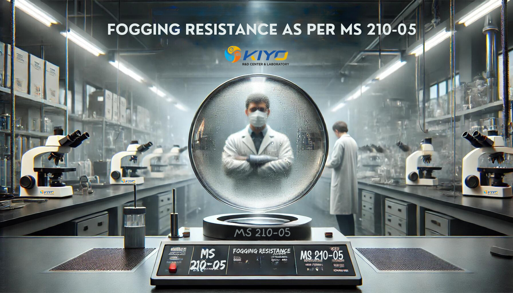 Fogging Resistance as per MS 210-05 - Plastic Testing-Kiyorndlab